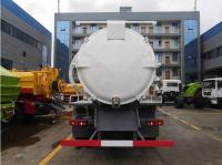 China Dongfeng 4x2 10000L Sewage Suction Truck 180HP Diesel Vacuum Tanker for sale