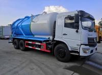 China Dongfeng 6x4 18000 Liters 260HP Vacuum Sewage Suction Truck for Sludge Cleaning for sale