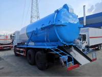 China Dongfeng 6x4 18000 Liters 260HP Vacuum Sewage Suction Truck for Sludge Cleaning for sale