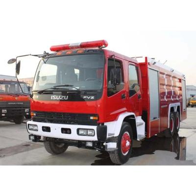 China ISUZU FVZ 6x4 12000L Foam Tank Fire Fighting Truck 300hp 10 Wheeler for sale