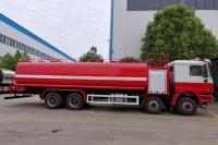 China Shacman 25000L Water Tank Fire Fighting Truck 371HP 8x4 Fire Engine for sale