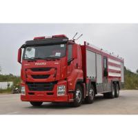 China Japan Brand Giga 8x4 Water Foam Dry Powder Tank Fire Fighting Truck 12000L 3400L for sale