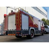China Dongfeng HOWO 5000L 8cbm Airport Fire Fighting Truck Water Foam Tanker Rescue Vehicle 60L/s Pump for sale