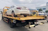 China Dongfeng 4ton Flatbed Tow Truck 6ton Road Wrecker with 120HP Diesel Engine for Vehicle Rescue for sale