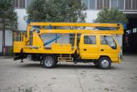 China Isuzu Double Row 14m 16m Aerial Lift Truck for Cherry Picker 4x2 for sale
