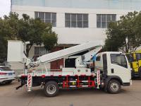 China 28m-32m Telescopic Boom Hydraulic Manlift Truck for Aerial Work 18m Lift Height for sale