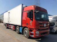 China Foton Ouman 6x2 15T 25T Refrigerated Truck RHD 220HP Euro 5 Freezer Van for sale