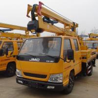 China JMC 4x2 6 Wheeler 22m Aerial Work Platform Truck Articulated Boom Manlift Bucket for sale