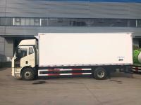China 15mt 15ton 4X2 Refrigerated Truck 220HP Diesel Food Transport Vehicle for sale