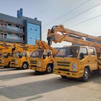 China Jmc 22m Articulated Boom Lift Truck 200kg Platform 360 Degree Rotation for sale
