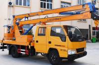 China Jmc 22m Articulated Boom Lift Truck 200kg Platform 360 Degree Rotation for sale