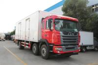 China 6x2 220HP Refrigerated Truck 16000kg Capacity Frozen Food Transport Van for sale