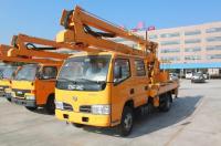 China Dongfeng 18m Aerial Platform Truck 4x2 Right Hand Drive Bucket Lift Truck 200kg Capacity for sale