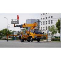 China JMC 22m Telescopic Boom Aerial Working Truck 150HP Diesel Lift Truck 200kg Rated Load for sale