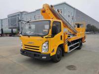 China JMC 22m Telescopic Boom Aerial Working Truck 150HP Diesel Lift Truck 200kg Rated Load for sale