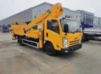 China JMC 22m Telescopic Boom Aerial Working Truck 150HP Diesel Lift Truck 200kg Rated Load for sale