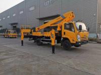 China JMC 22m Telescopic Boom Aerial Working Truck 150HP Diesel Lift Truck 200kg Rated Load for sale
