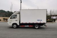 China Foton Shacman 4x2 Refrigerated Truck 112HP Euro V Frozen Food Delivery Freezer Box 3120x1560x1530mm for sale
