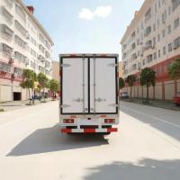 China Diesel Mini Refrigerated Truck 3m Cargo Box 1335kg Payload Fruit Vegetable Transport for sale