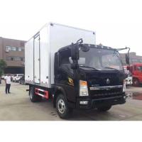 China HOWO 4 Ton 5 Ton Refrigerated Truck for Frozen Fish Meat Transport 120 HP for sale