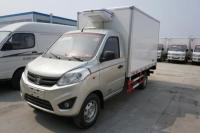 China Foton Mini Refrigerated Food Freezer Van Truck 1 Ton 2 Ton Diesel Euro V for sale