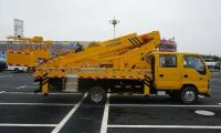 China Isuzu 18-20m Telescopic Boom Aerial Platform Truck Mounted Man Lift 200kg Capacity for sale