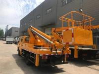 China Isuzu 18-20m Telescopic Boom Aerial Platform Truck Mounted Man Lift 200kg Capacity for sale