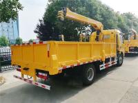 China China 2ton 3.2ton Truck Mounted Full Hydraulic Crane with 10m Lifting Height Dongfeng Chassis for sale
