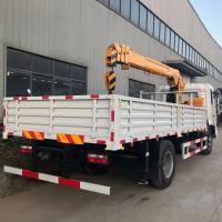 China Mobile Telescopic Truck Mounted Crane 6.3 Tons 3 Boom 4 Boom CLW Brand 700p Type for sale