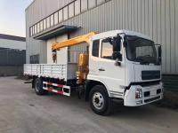 China Mobile Telescopic Truck Mounted Crane 6.3 Tons 3 Boom 4 Boom CLW Brand 700p Type for sale