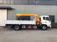 China Mobile Telescopic Truck Mounted Crane 6.3 Tons 3 Boom 4 Boom CLW Brand 700p Type for sale
