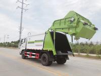 China 14m3 4x2 Garbage Compactor Truck Refuse Collector Waste Transport Euro V 180 HP for sale