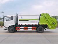 China 14m3 4x2 Garbage Compactor Truck Refuse Collector Waste Transport Euro V 180 HP for sale