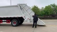 China 4X2 12000L Refuse Collector Truck Compressed Garbage Compactor Truck 190HP for sale