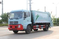 China 4X2 12000L Refuse Collector Truck Compressed Garbage Compactor Truck 190HP for sale
