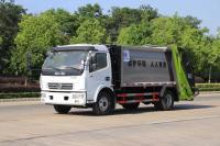 China Dongfeng 6cbm Compressed Garbage Truck Waste Compactor with 102HP Euro II Engine for sale