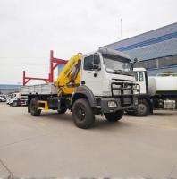 China Dongfeng 8-12t Heavy Duty Truck Mounted Crane Straight Arm 380HP Euro 5 for sale