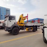 China Dongfeng 8-12t Heavy Duty Truck Mounted Crane Straight Arm 380HP Euro 5 for sale