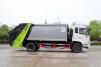 China Dongfeng 4X2 LHD 8cbm Waste Collector Compressed Refuse Garbage Truck for sale