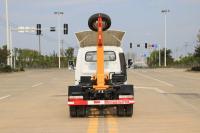 China Hook Lift Garbage Truck 4X2 Mini Garbage Truck 4cbm for sale