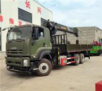 China 10 Ton 20 Ton Truck Mounted Crane Telescopic Straight Arm Single Arm Crane 6x4 LHD for sale