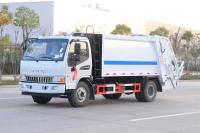 China Small JAC Large Compressed Garbage Truck Hydraulic Cylinder Compression Garbage Truck for sale