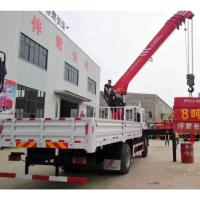 China Isuzu 10 Ton Mobile Crane Truck 4x2 220HP Diesel with 12m Lifting Height for sale