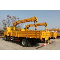 China Isuzu 4X2 3.2 Ton Truck Mounted Hydraulic Crane Telescopic Boom 8 T.m for sale