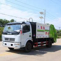 China Dongfeng 4X2 LHD 8cbm Waste Collector Compressed Refuse Garbage Truck for sale