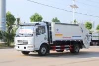 China Dongfeng 4X2 LHD 8cbm Waste Collector Compressed Refuse Garbage Truck for sale