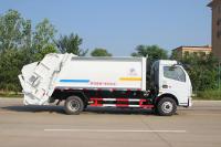 China Dongfeng 4X2 LHD 8cbm Waste Collector Compressed Refuse Garbage Truck for sale