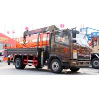 China HOWO 4x2 Mini Truck Mounted Crane 3 Ton Capacity Factory Price for Sale for sale