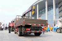 China HOWO 4x2 Mini Truck Mounted Crane 3 Ton Capacity Factory Price for Sale for sale