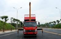 China Hydraulic Knuckle Boom Truck Crane 2 Ton 3 Ton 3.2 Ton Mounted Lifting Capacity 12m Height for sale